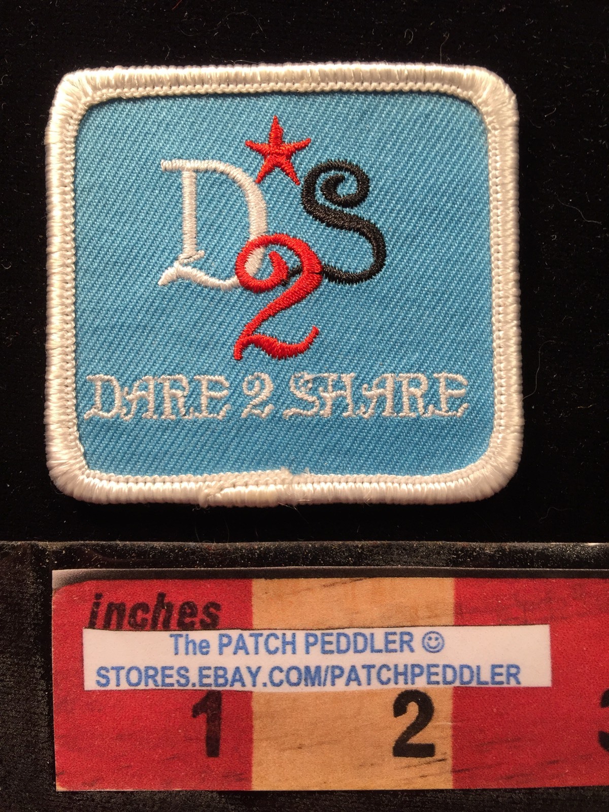 Dare 2 Share JACKET PATCH Evangelical Christian Youth Ministry Good ...