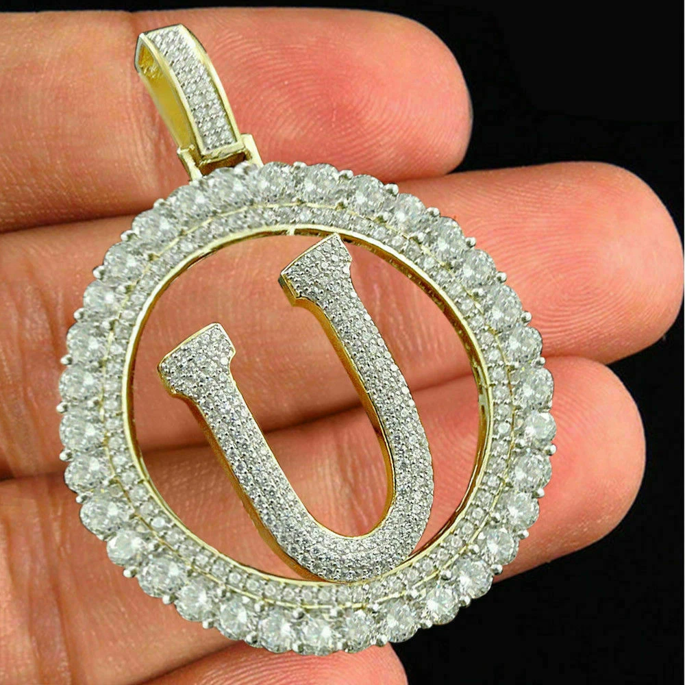 Alphabet U In Diamond