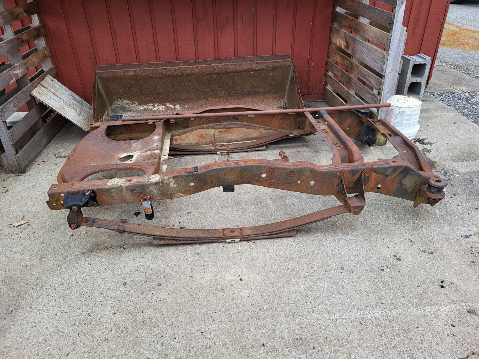 Ford Ranger Rear Frame with Springs fits 98 - 03 No Rust Virginia frame ...