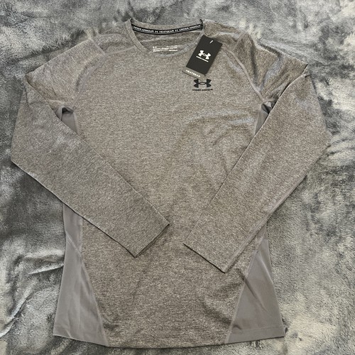 XL MENS UNDER ARMOUR HEATGEAR ARMOUR LONG SLEEVE 1361524-090 | eBay