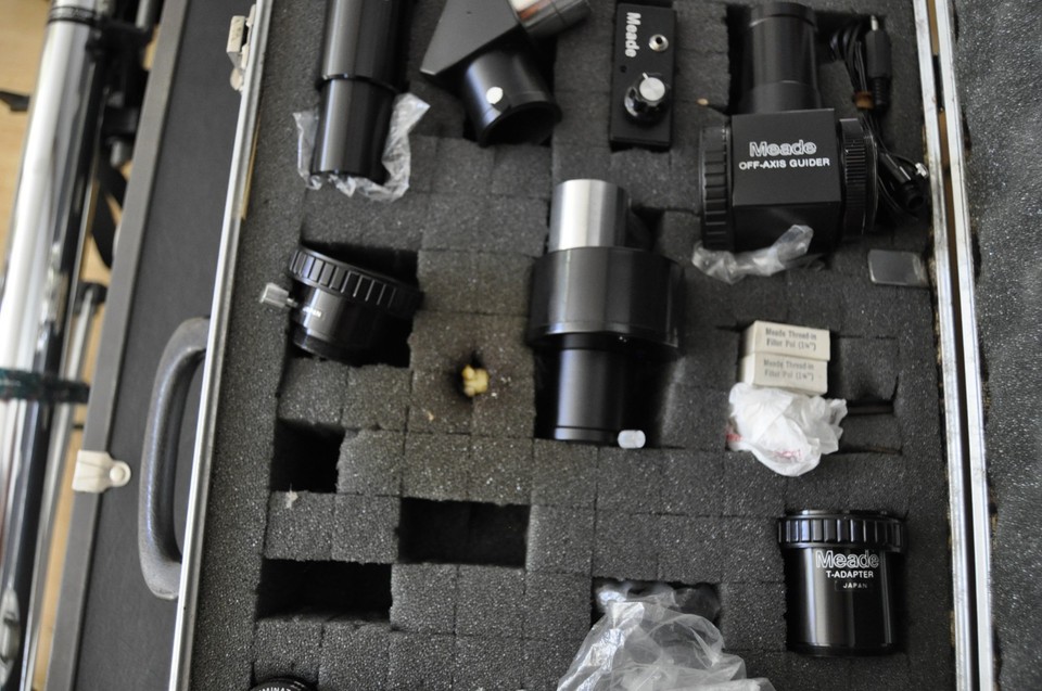 Meade Model 2080 Deluxe 8" Schmidt-Cassegrain telescope | eBay