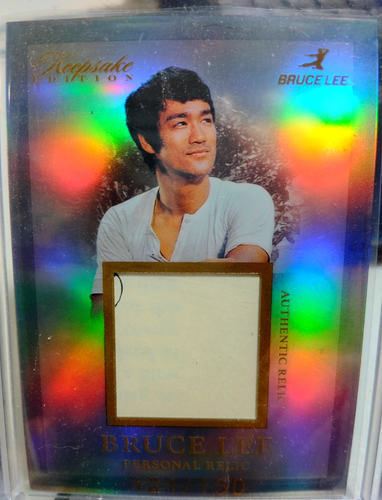 2024 KEEPSAKE 50th ANNIVERSARY BRUCE LEE SP #/150 PERSONAL PATCH RELIC ...