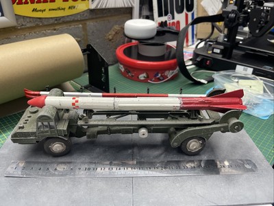 CORGI MAJOR TOYS 1113 CORPORAL GUIDED MISSILE ERECTOR VEHICLE with ...