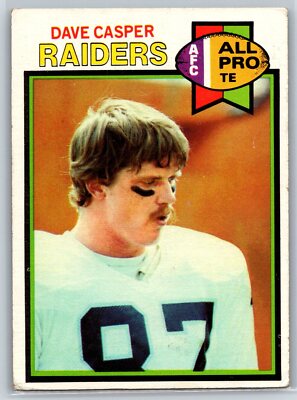 1979 Topps Dave Casper All Pro Oakland Raiders #460 | eBay
