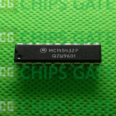 4PCS MC145432P 4-Bit Data Bus Input PLL Frequency Synthesizer DIP18 | eBay