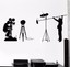 Vinyl Wall Cinema Cinematography Camera Filming Director Decal Stickers ...