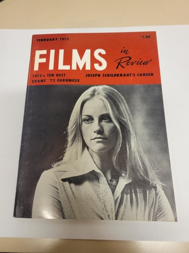 VINTAGE FILMS IN REVIEW MAGAZINE FEBRUARY 1973 VOL XXIV No. 2 CYBILL ...