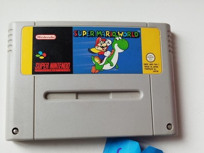 Jeu SUPER NINTENDO : SUPER MARIO WORLD PAL FAH snes | eBay