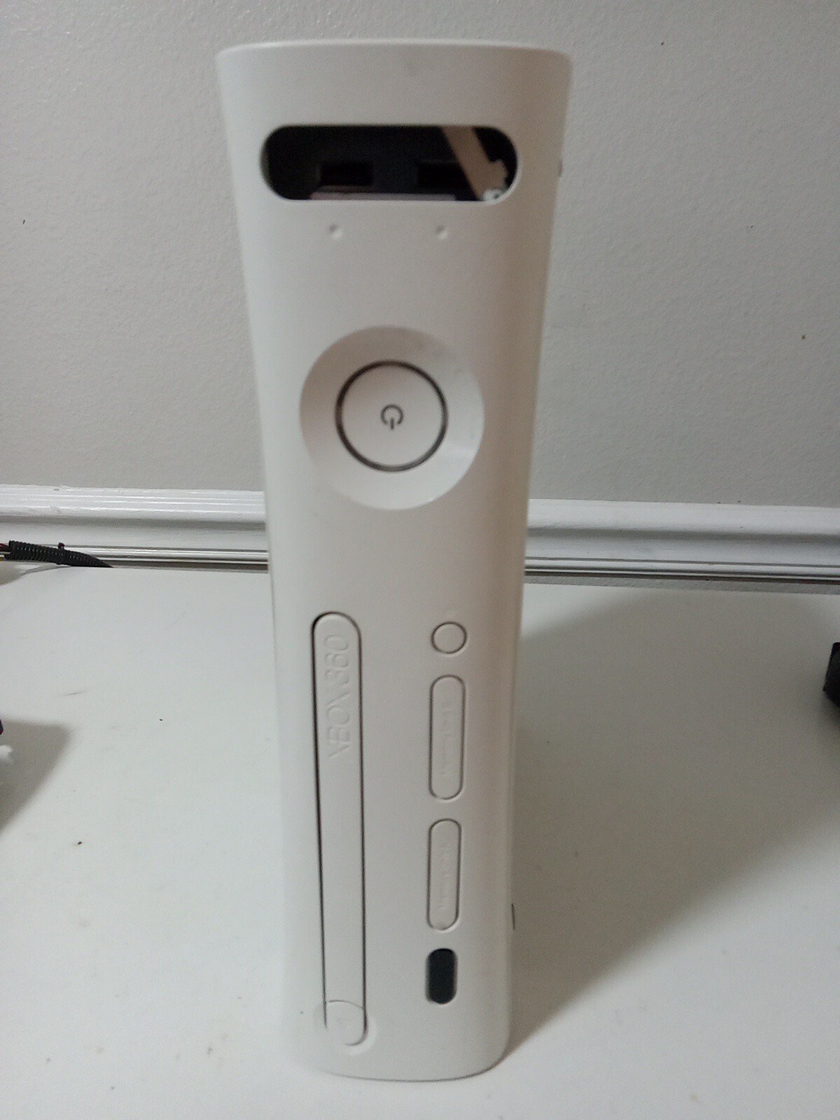 Microsoft Xbox 360 White Console RROD Red Ring of Death For Parts Only ...