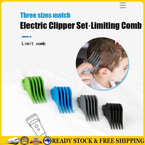 3pcs Profession Styling Limit Comb Barber Hair Trimmer Cutter Guide ...