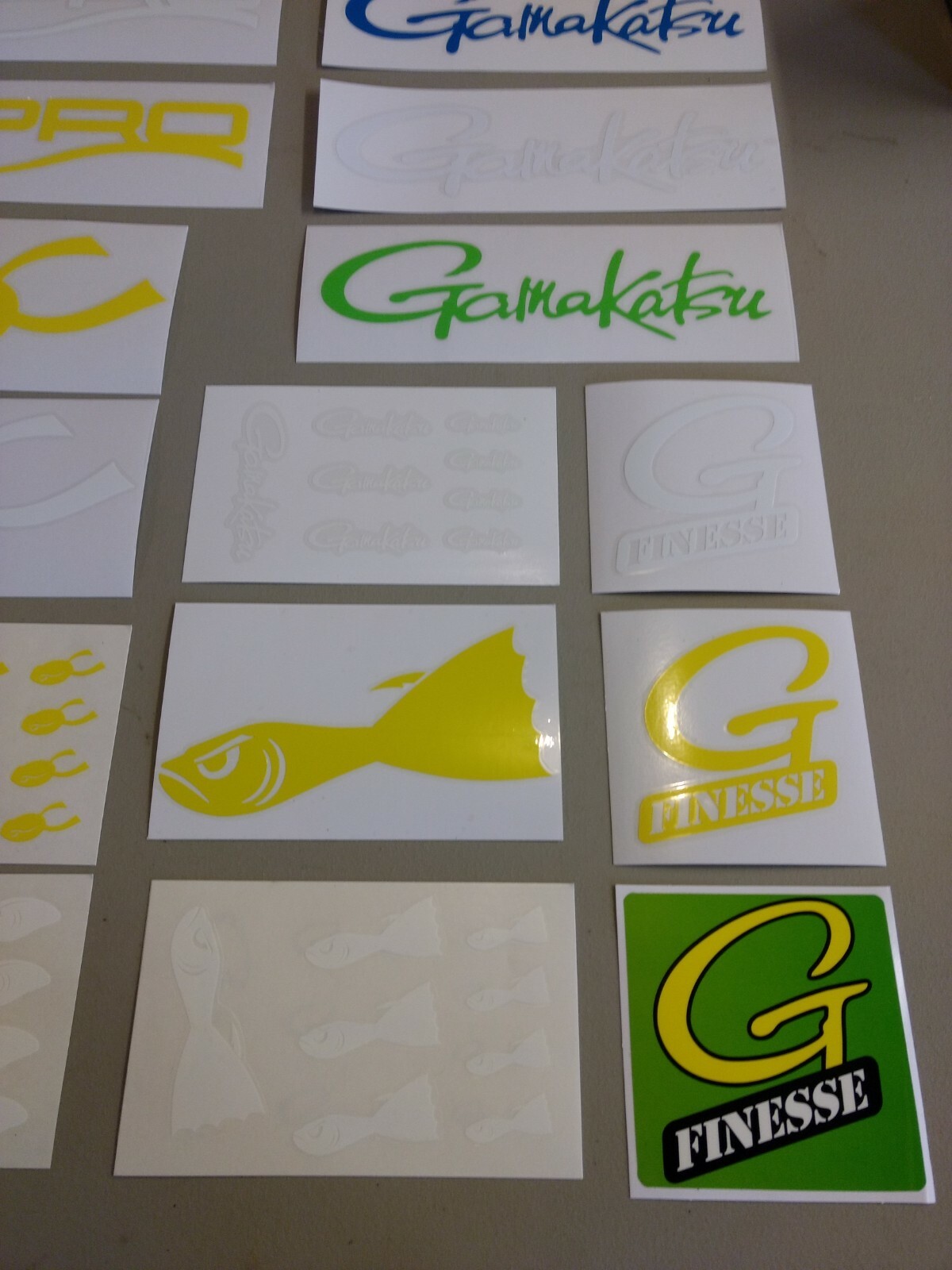 22 Gamakatsu Spro Decals Stickers Bucktail Jig Shad Bronzeye Frog ...