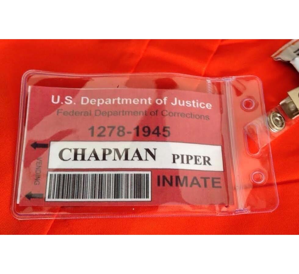 Orange Is The New Black Name Tag at Jesse Gisborne blog