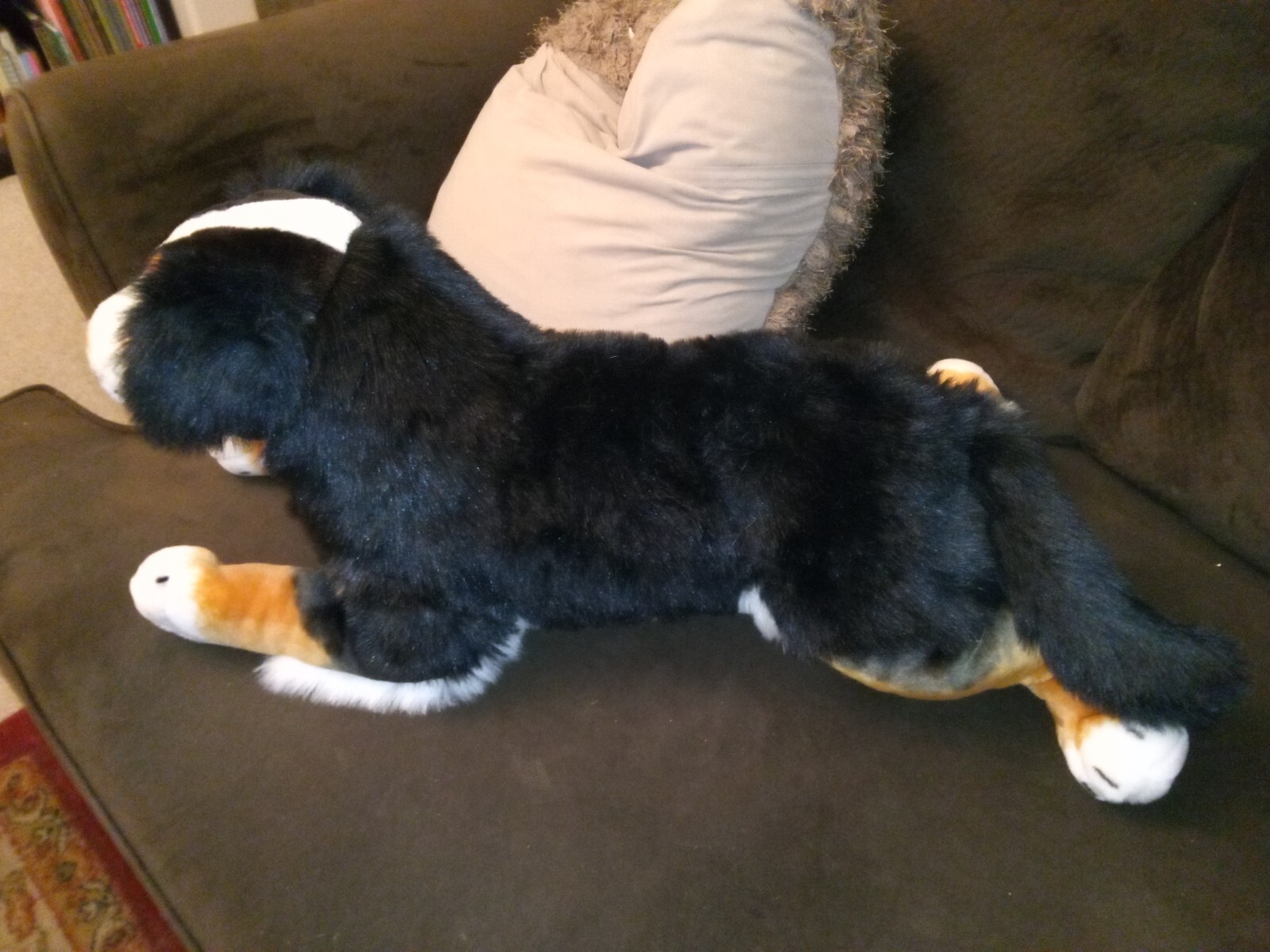 Large Bernese Mountain Dog Plush 30' | eBay