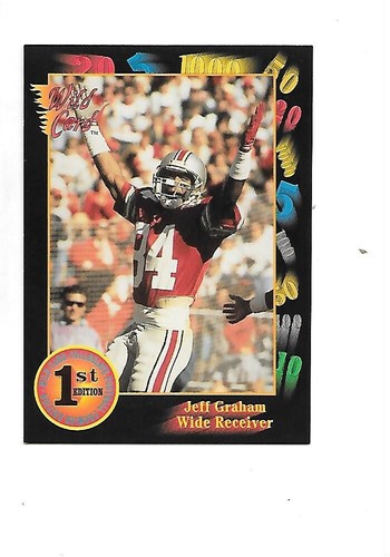 Jeff Graham 1991 Wild Card Draft Football Card #89 | eBay