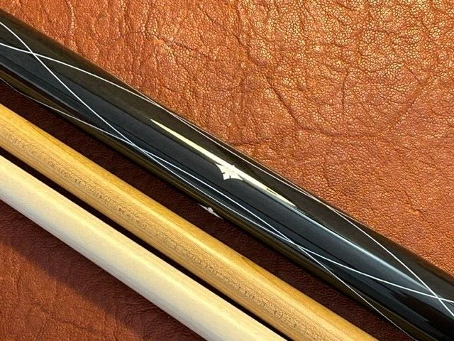 Mark Lund Alamo Custom Pool Cue. Wrap-less Cue. One Maple & One ...