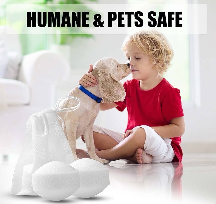 Mouse Rat Rodent Repellent Balls Indoor Outdoor Use Eco-Safe Car Home ...