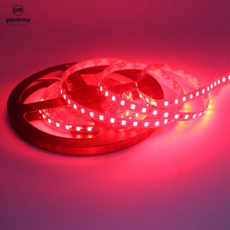 LED Strip Light 120leds/m 5M SMD2835 4mm Width Non-waterproof 12V ...
