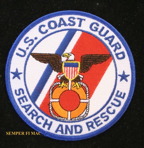 US COAST GUARD SEARCH AND RESCUE PATCH SAR USCG VETERAN PIN UP GIFT ...