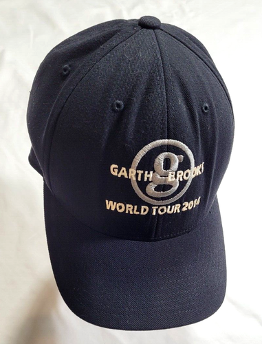 Garth Brooks World Tour 2014 Concert Hat Black Flex-Fit Country Music ...