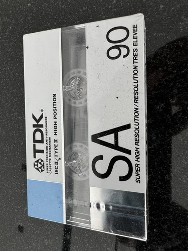 NOS Sealed TDK SA90 Circa 1982 Cassette Tapes - Super Avilyn High Bias ...