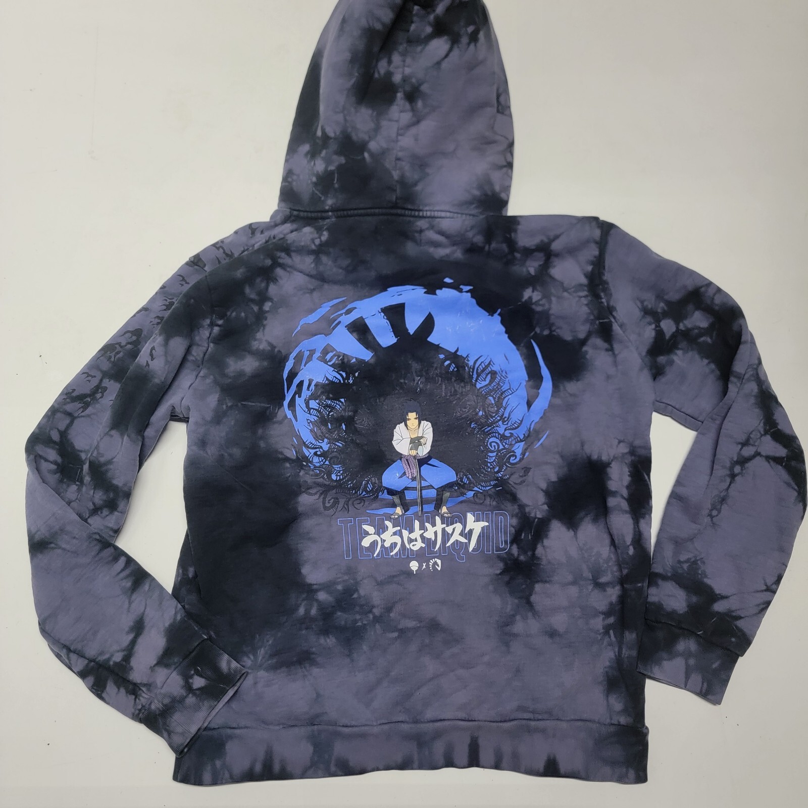 Team Liquid X Naruto Sasuke Curse Mark Hoodie Size L … - Gem