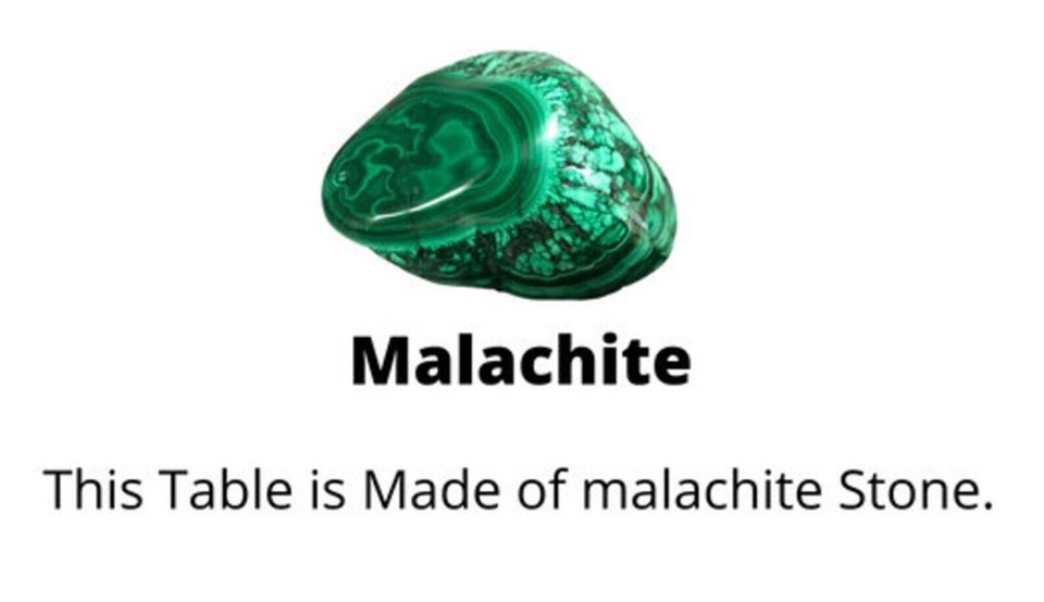 Malachite Border Mirror Frame Your Reflection In Style With Malachite ...