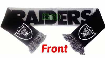 NFL Las Vegas Raiders Knit Licensed Scarf | eBay