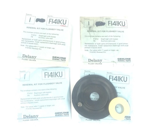Delany Flushboy Valve Renewal Kit F141KU [Lot of 4] NOS | eBay
