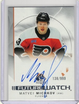 24-25 SP AUTHENTIC FUTURE WATCH ROOKIE AUTO MATVEI MICHKOV 138/999 | eBay