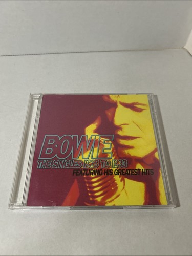 David Bowie The Singles 2 CD Set 1969-1993 Featuring His Greatest Hits ...