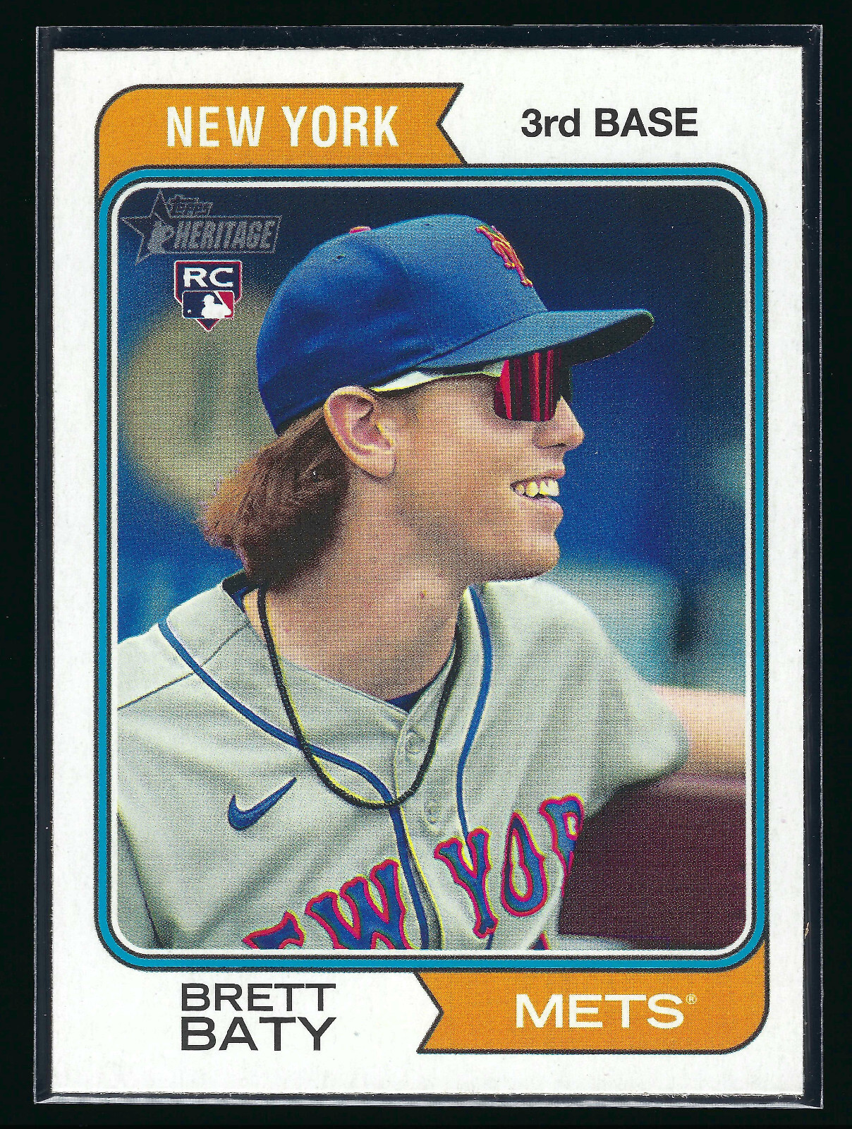 2023 Topps Heritage #265 Brett Baty New York Mets Rookie Card | eBay