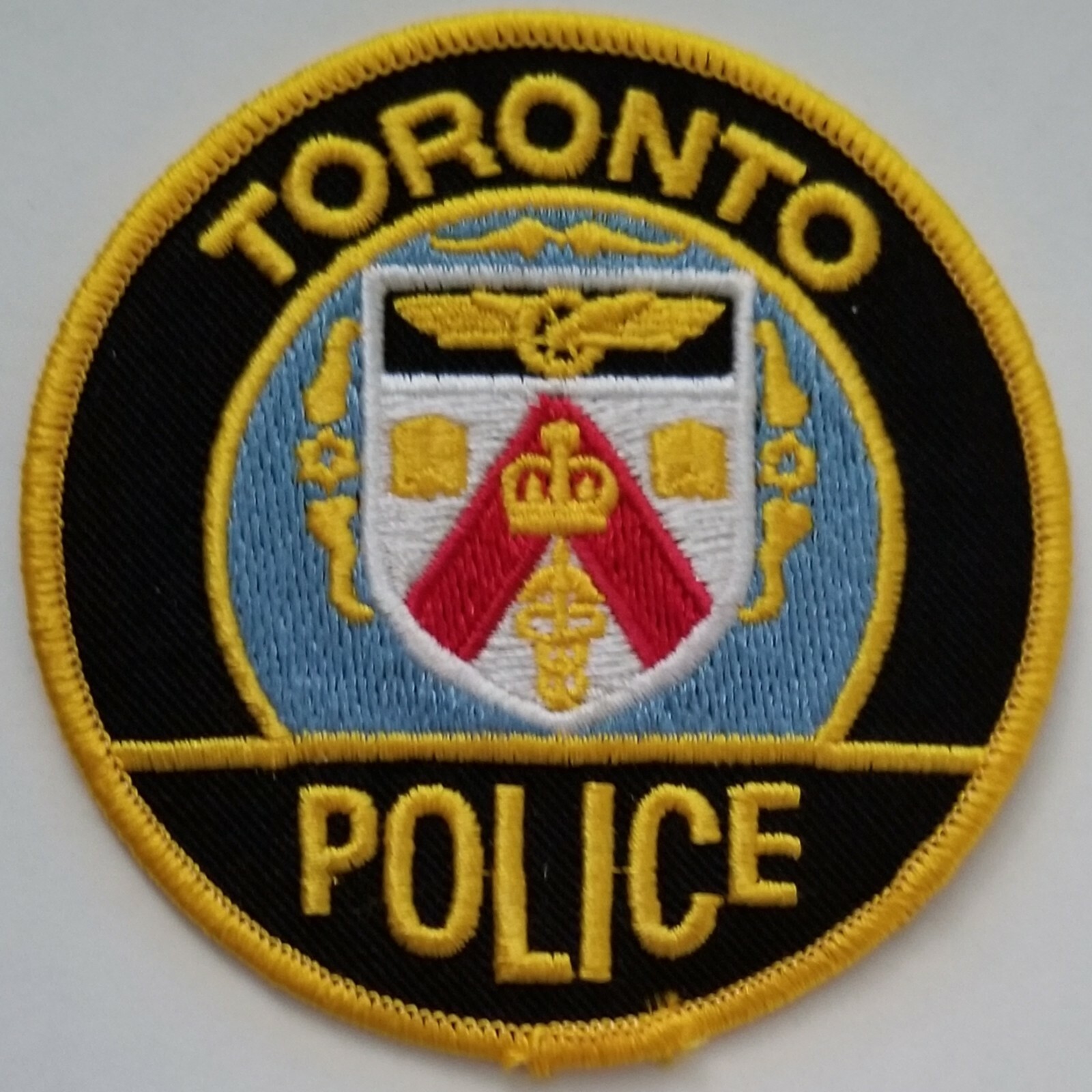 TPS TORONTO POLICE 3.5 INCH Supervisors Command Staff Cloth Patch ...
