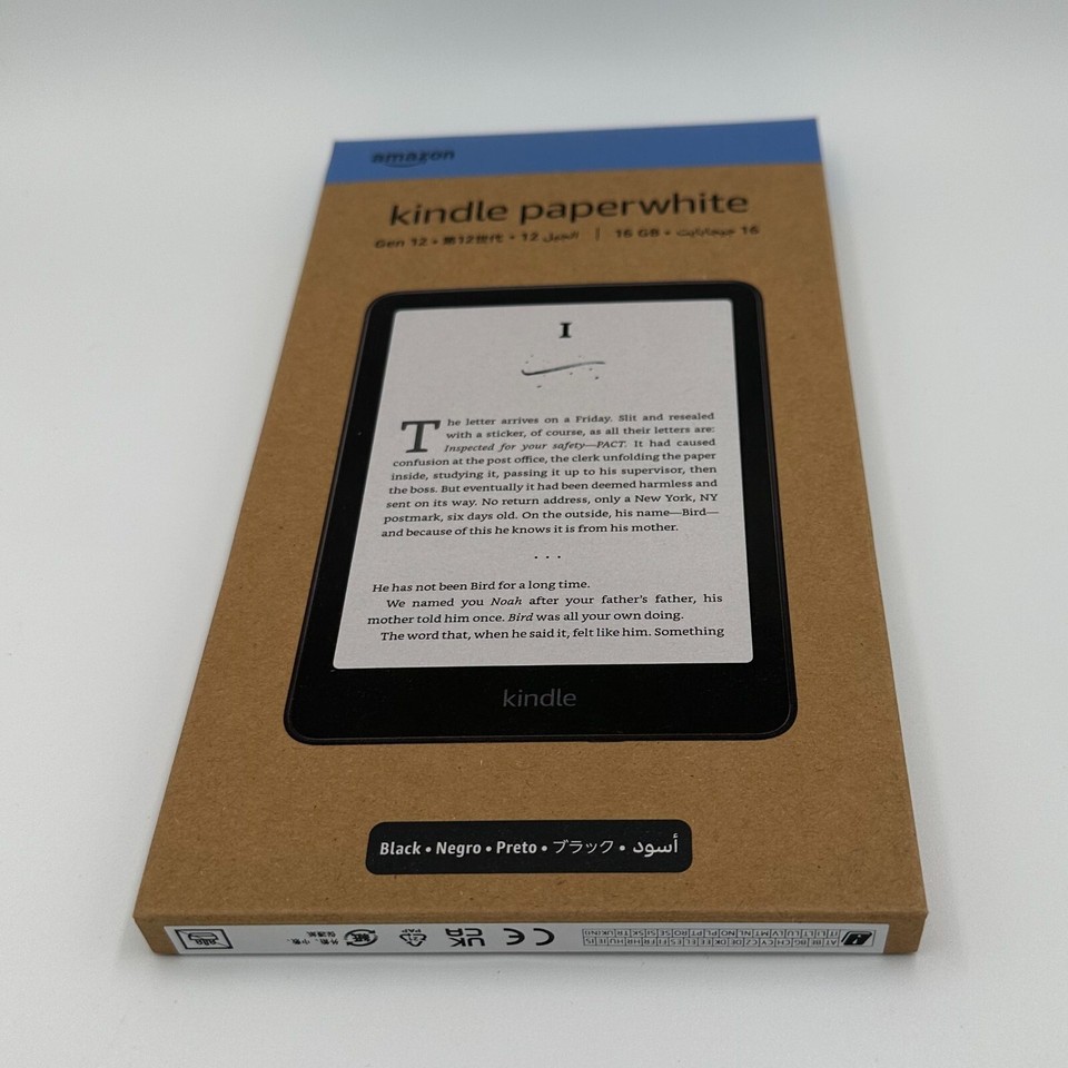 All-new Amazon Kindle Paperwhite 7" - 12th generation 2024 Without ads ...