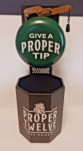 PROPER TWELVE- Irish Whiskey: "Tip Jar/Bell" Pre-Owned | eBay