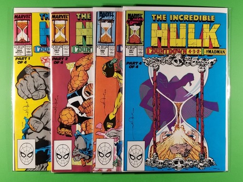 The Incredible Hulk [1st Series] #364-367 Set (Marvel, 1989-90) | eBay