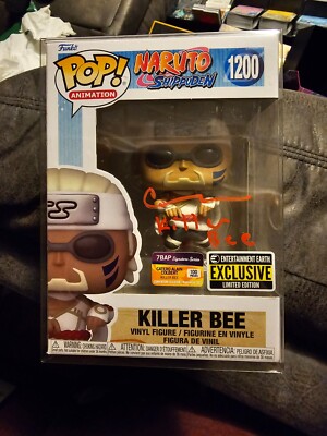 Autographed Naruto Killer Bee Funko Pop Signed by Catero Colbert w/JSA ...
