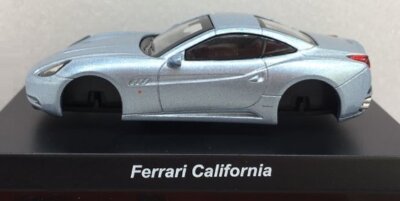 Kyosho 1/64 Ferrari California Light Blue Mini Car | eBay