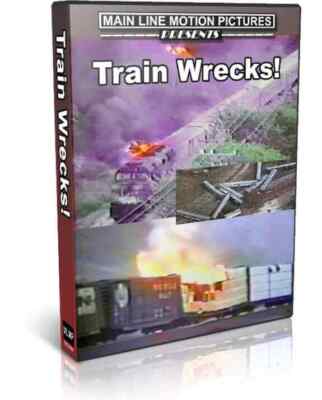 Train Wrecks - Main Line Motion Pictures Train Video | eBay