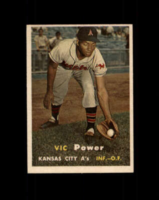 1957 Topps Baseball #167 Vic Power STARX 6 EX/MT (CS132149) | eBay