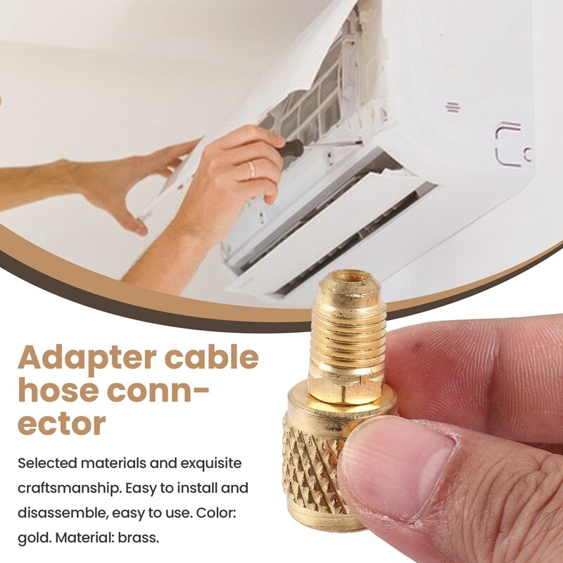 Adapter Cable Hose Connector R22 to R32 Size 1/4 inch to 5/16 inch ...