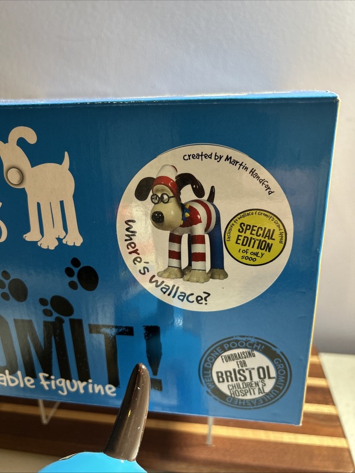 Wallace And Gromit Unleashed Figure In Box Wheres Wallace Limited ...