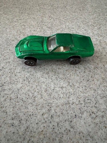 Hot Wheels Redline Custom Corvette Vintage 1968 Spectraflame Green US ...
