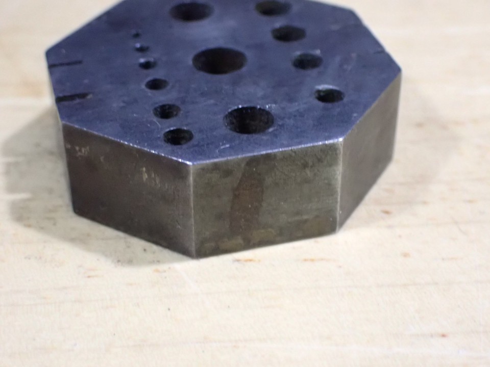 Vintage Unbranded Watchmakers Octagon Bench Block Watch Tool Good used ...