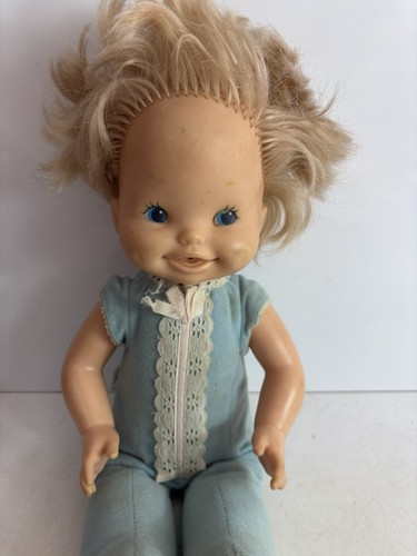 Mattel 1981 Bye Bye Diapers Blonde Baby Doll | eBay