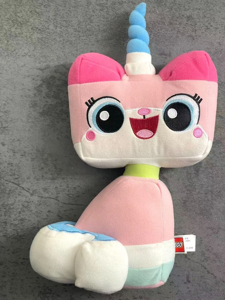 LEGO Unikitty Pink Movie 2 Manhattan Toy Plush 12” Uni Kitty Stuffed ...