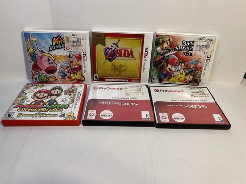 Nintendo 3DS Lot Of 6 Empty Cases, No Games | eBay