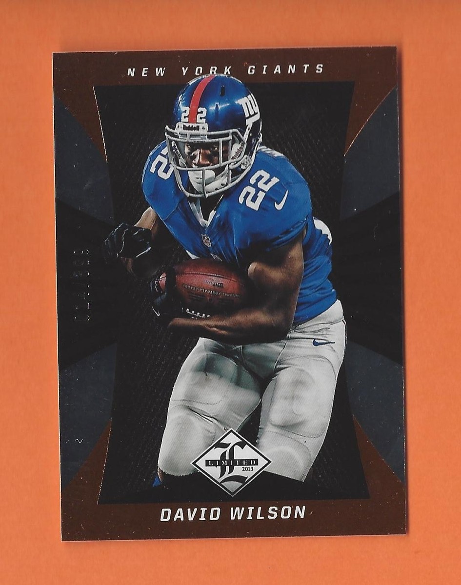 David Wilson Giants 2013 David Emmanuel Wilson The New York Times