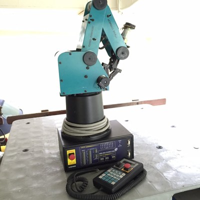 ESHED ROBOTEC SCORBOT ER 4pc Robot with controller & Tech | eBay