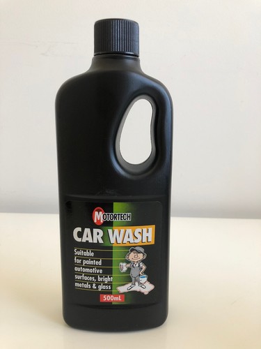 MotorTech Car Wash Shampoo 500ml Liquid Cleaner Hand Machine - Snow ...