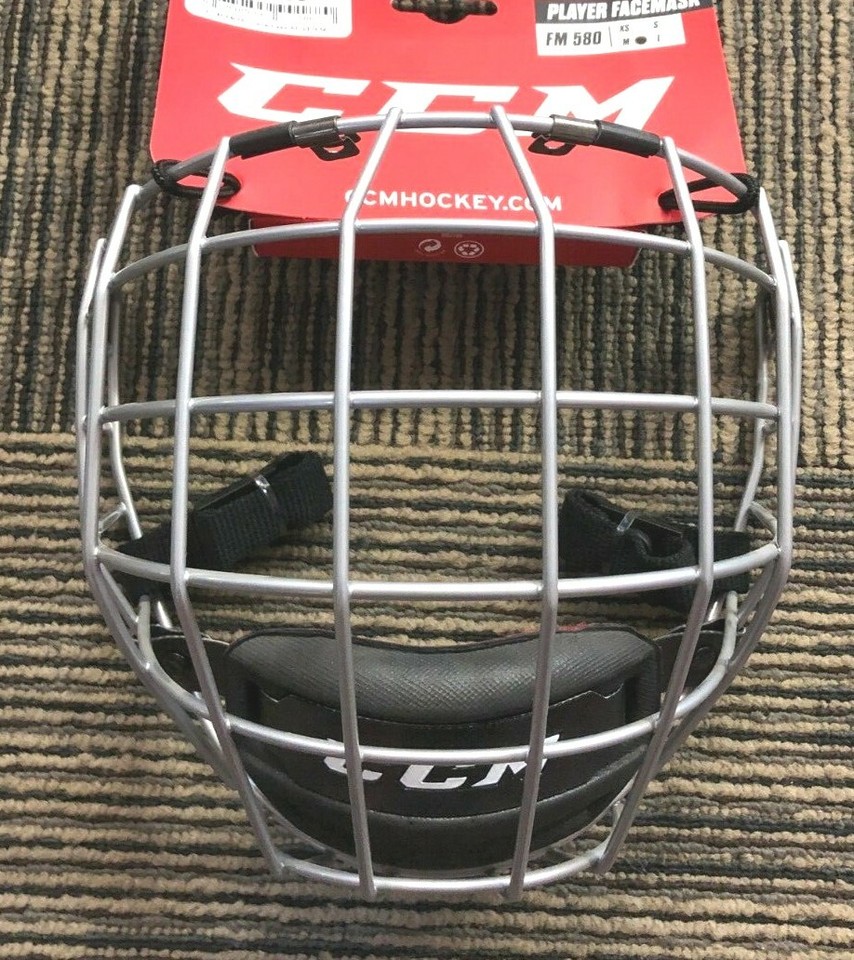 CCM FM580 Hockey Face Mask - *NEW* Multiple Sizes and Colors | eBay